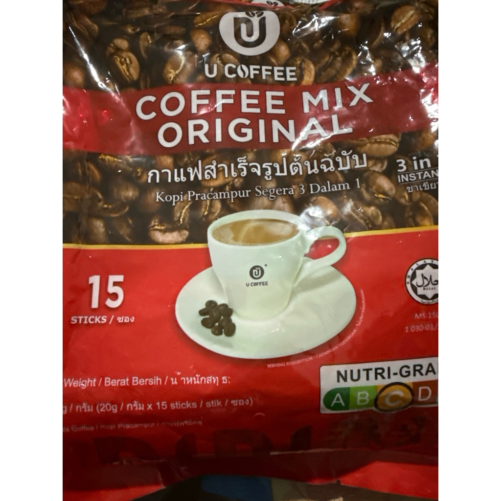Jual U coffee mix original 3in1 | Shopee Indonesia