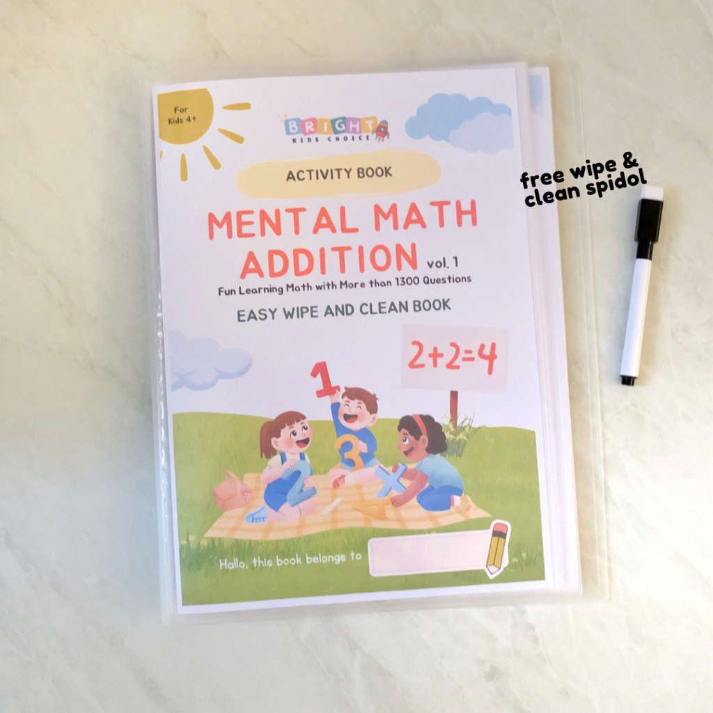 Jual Brightkids - Mental Math Addition - Latihan Soal Matematika TK dan ...