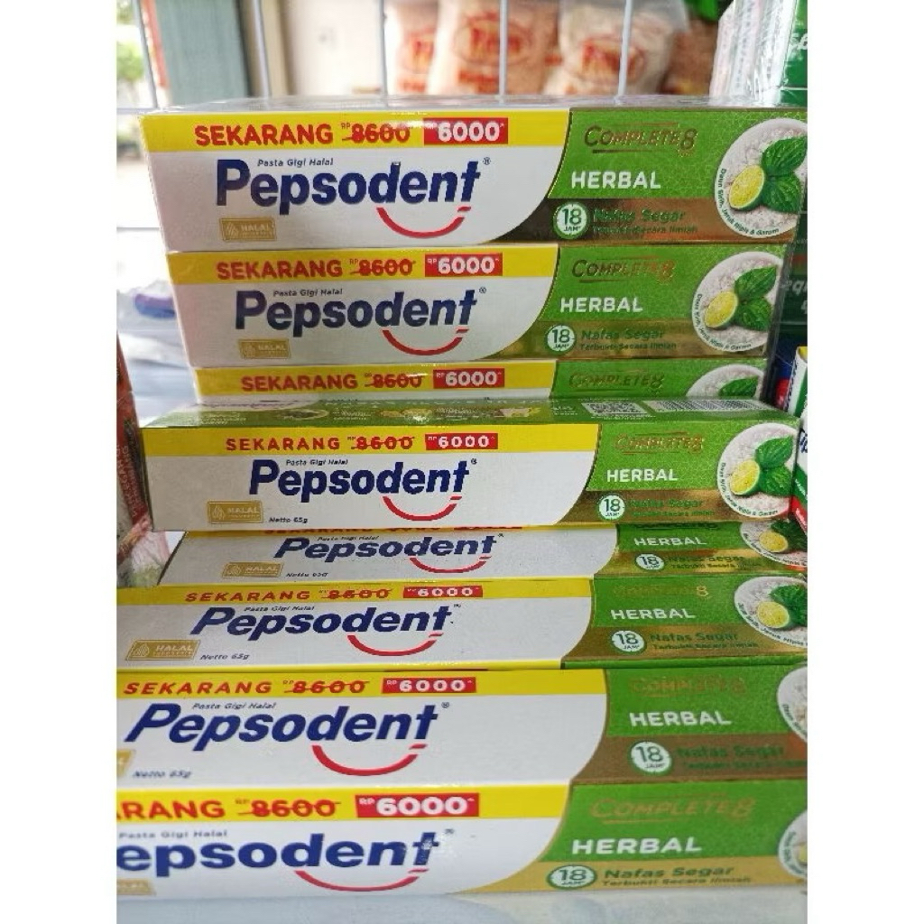 Jual pepsodent herbal 65gr dpt 2 pcs | Shopee Indonesia