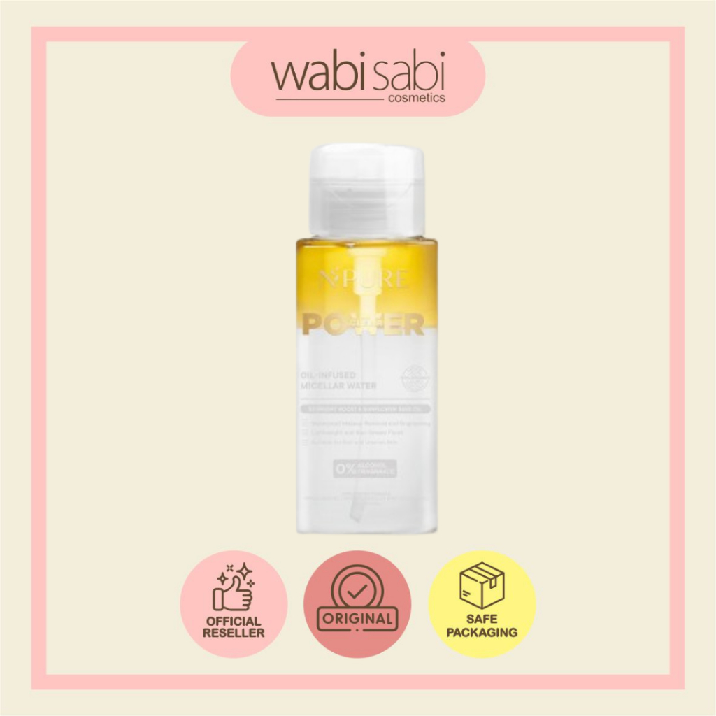 Jual NPURE - Oil-Infused Micellar Water 50ml / Micellar No Alcohol ...