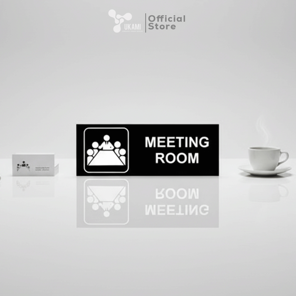 Jual UKAMI Sign Board Meeting Room Akrilik - Penanda Ruangan Acrylic ...