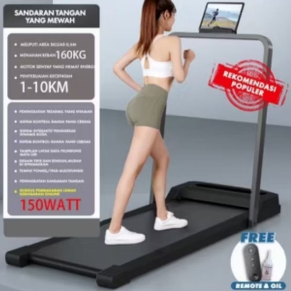 Jual [SP366] Treadmill Listrik Walking Pad Running Treadmill Termurah ...