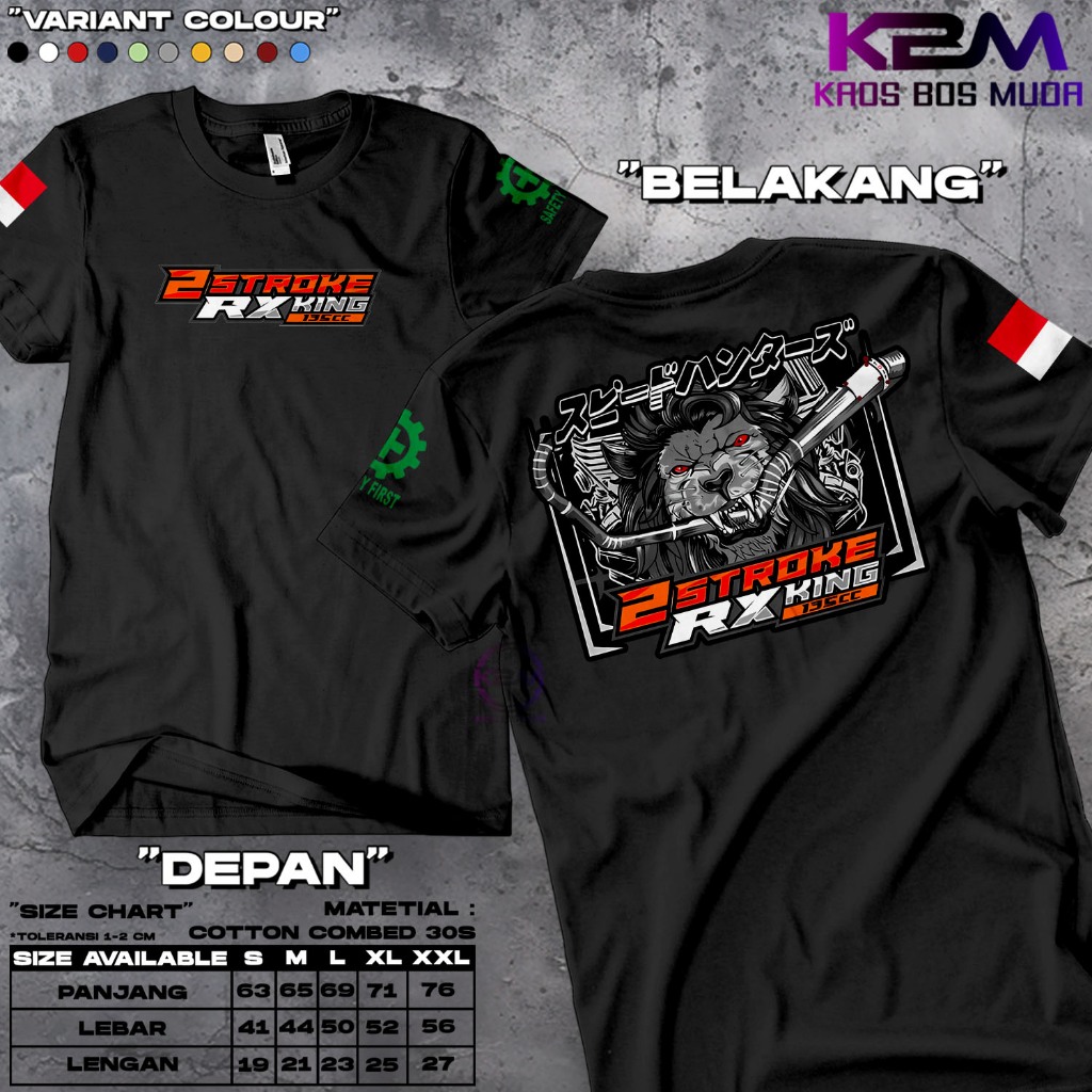 Jual KAOS MOTIF 2 Stroke Rx King 135CC - KAOS KOMUNITAS BUS INDONESIA ...