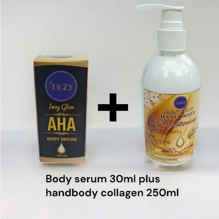 Jual AHA Body serum plus handbody collagen | Shopee Indonesia