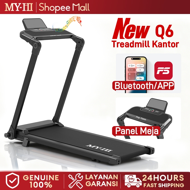 Jual MY-HI Treadmill Portable Q6 Dasbor digital Treadmill electric low ...