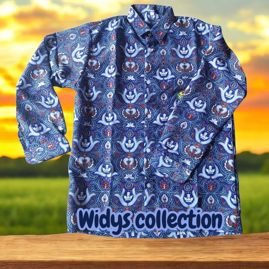 Jual Baju kemeja batik siswa seragam sekolah anak nasional Madrasah SD ...