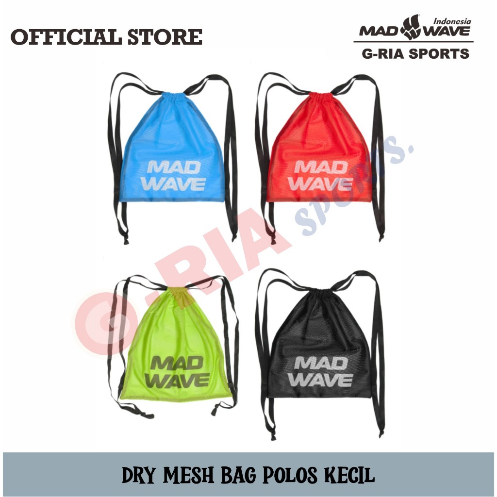 Jual Mad Wave Dry Mesh Bag Kecil Size 45 x 38 cm ( Tas peralatan renang ...