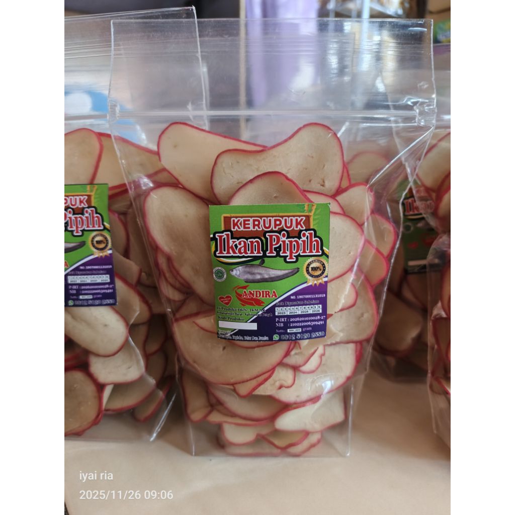 Jual kerupuk ikan pipih/belida 200g | Shopee Indonesia