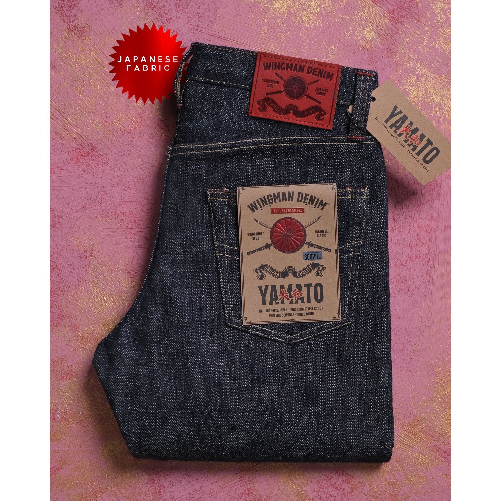 Jual WINGMAN DENIM - YAMATO 17oz | Shopee Indonesia