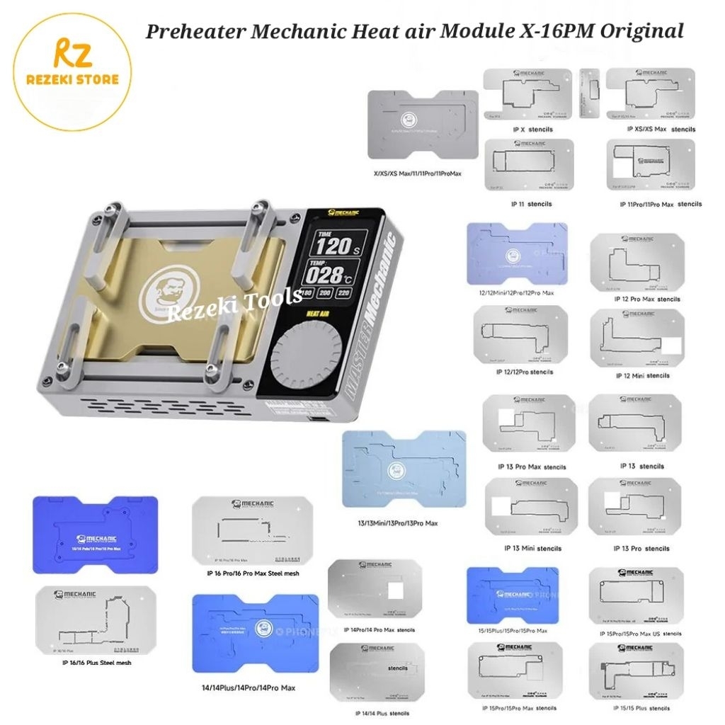 Jual Preheater Mechanic Heat Air Module X-16 Original | Shopee Indonesia