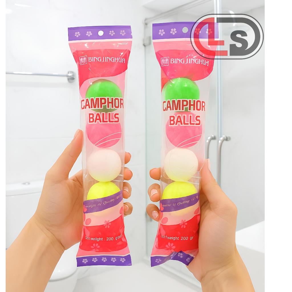 Jual 2 Pack Kamper Toilet Ball Isi 5pcs Kapur Barus Pengharum Ruangan ...