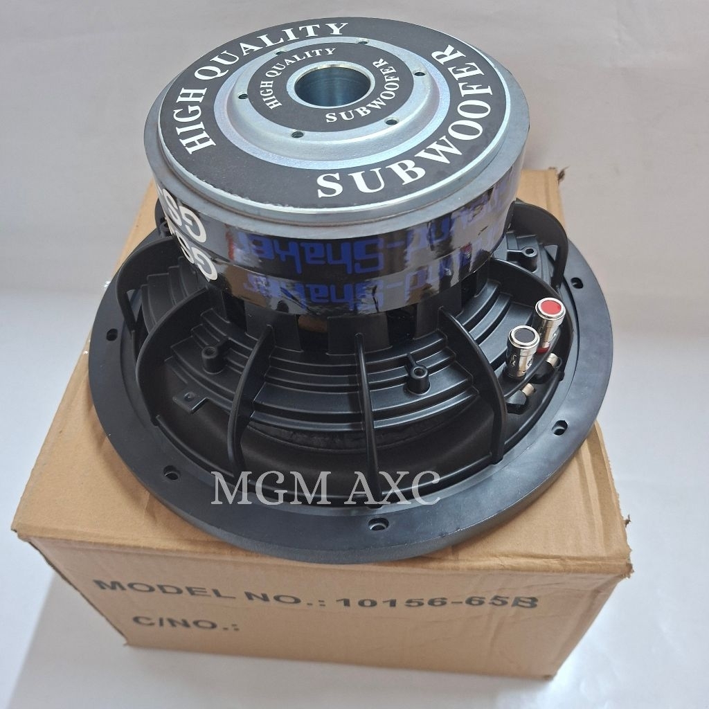 Jual Subwoofer 10 Inch Groundshaker Double Magnet Double Coil 2000 Watt ...