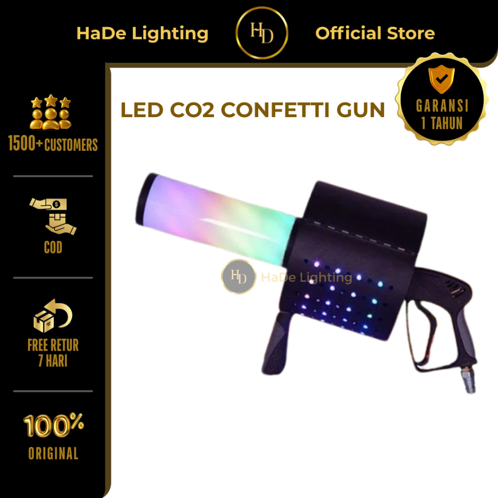 Jual Mesin CO2 Jet Confetti Gun LED - CO2 Jet Confetti Gun Machine LED ...