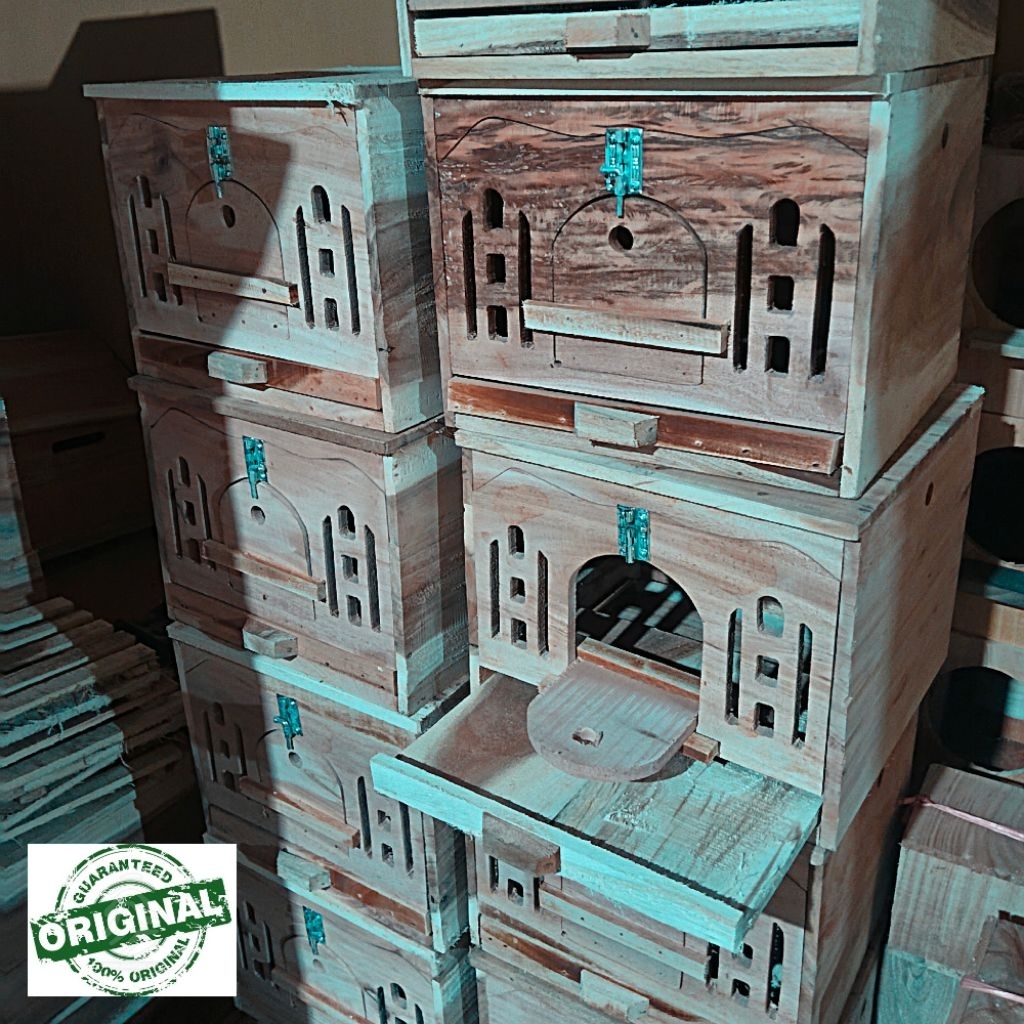 Jual Gupon rumah merpati ukir kotak kecil pagupon ternak burung ...