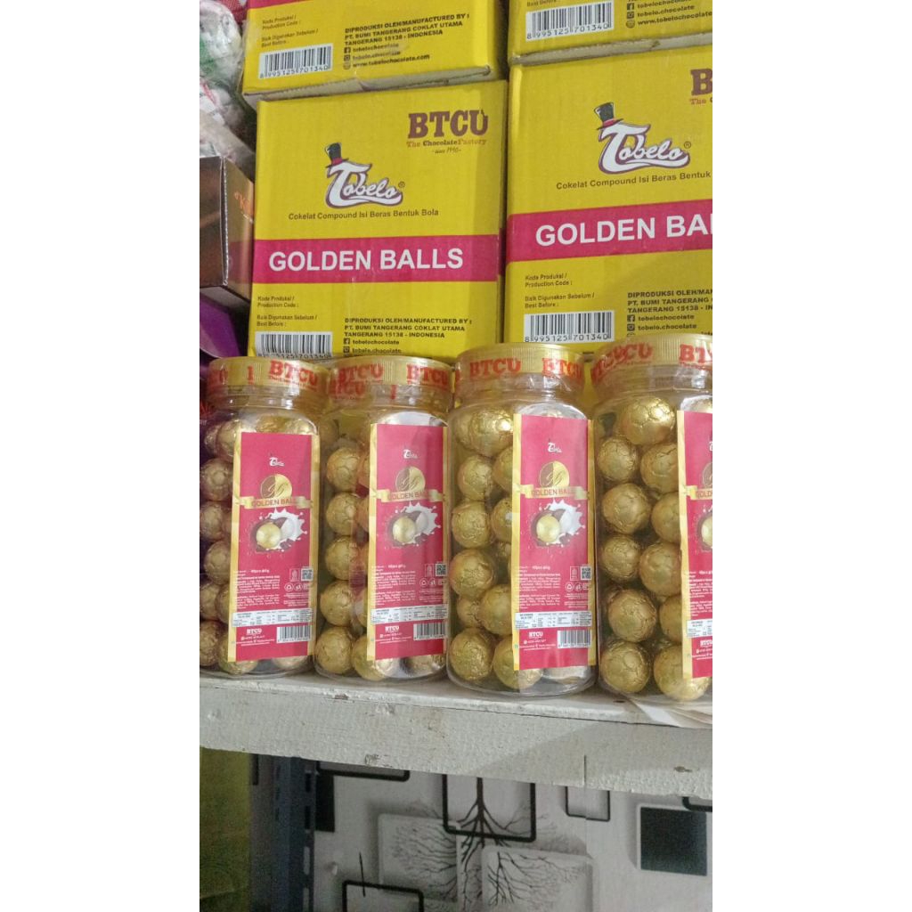 Jual Golden ball coklat tobelo cokelat | Shopee Indonesia