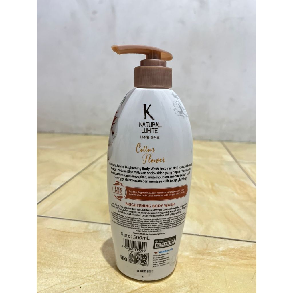 Jual K-Natural Sabun Mandi Cair 500 Ml Botol | Shopee Indonesia
