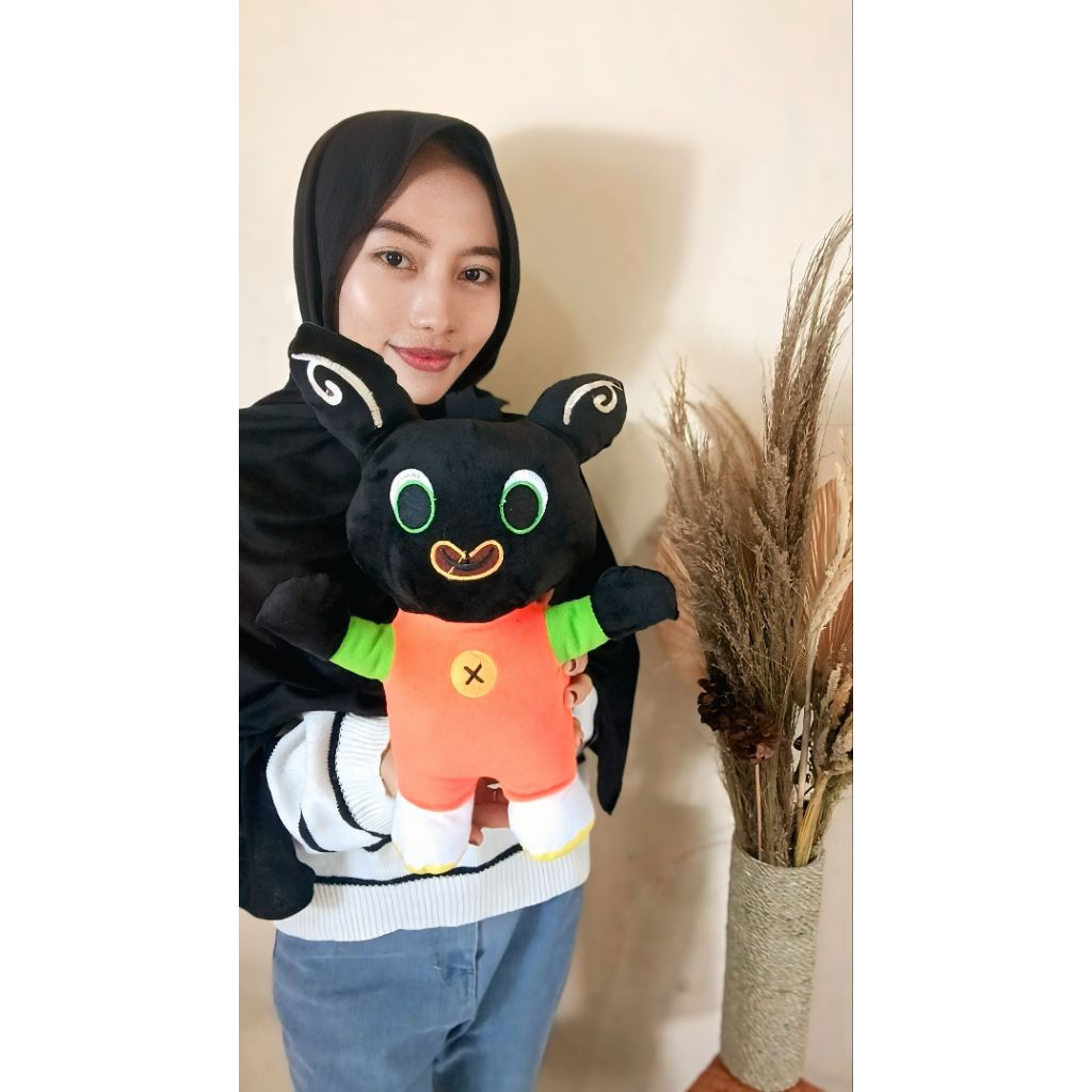 Jual Boneka Bing Bunny Boneka Kelinci Hitam Tinggi 30 cm | Shopee Indonesia