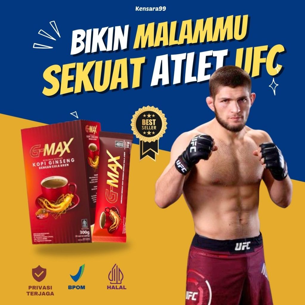 Jual Kopi G-max Original Kopi Stamina Pria Terbaik Sertifikasi Halal ...
