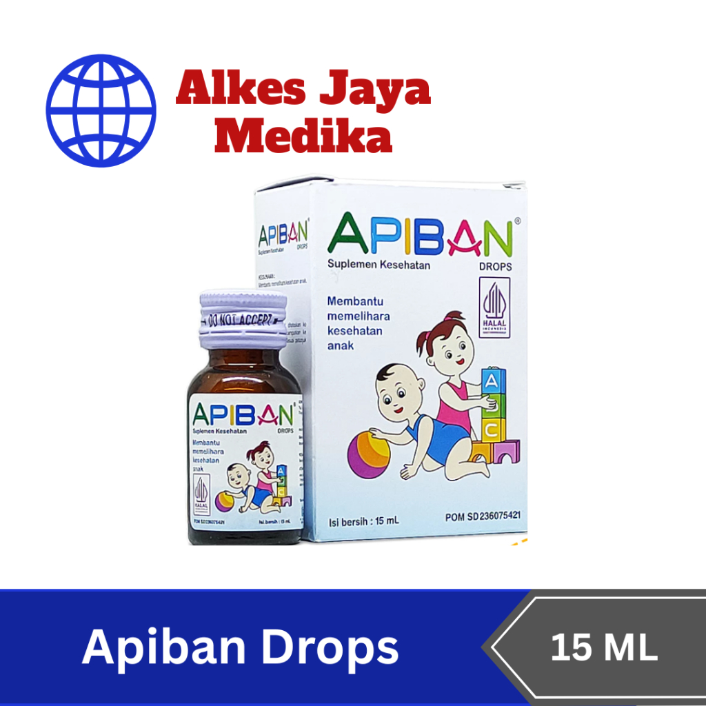 Jual Apiban Drops 15 Ml - Suplemen Kesehatan Bayi | Shopee Indonesia