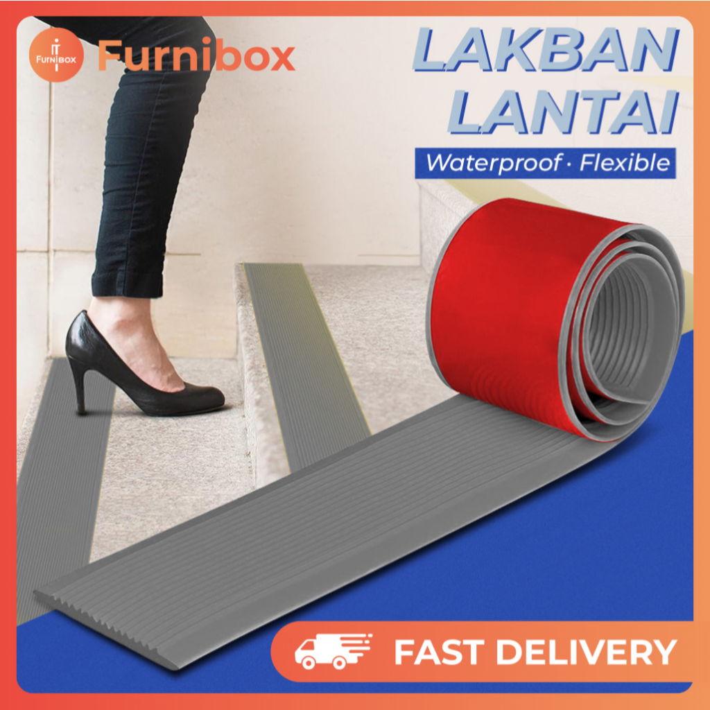Jual Tangga Pengaman Anti Slip Dengan Perekat 3M Type L Step Nosing ...