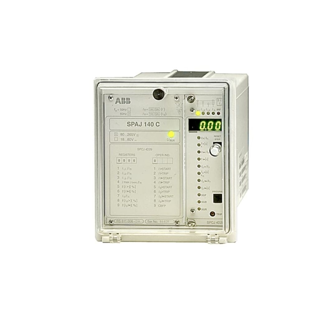 Jual ABB SPAJ 140 C ; OVERCURRENT AND EARTH-FAULT RELAY | Shopee Indonesia