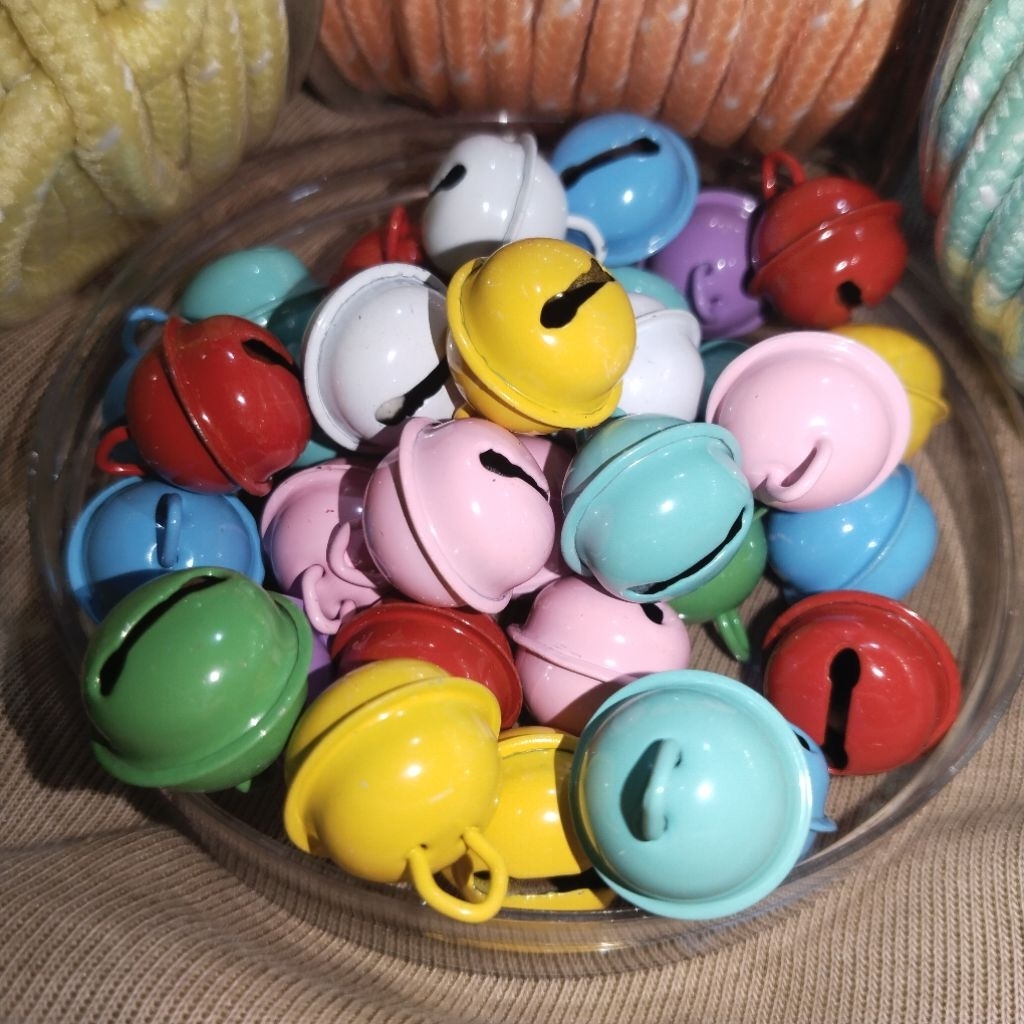 Jual (50pcs) Kerincing Warna Warni 18mm | Shopee Indonesia