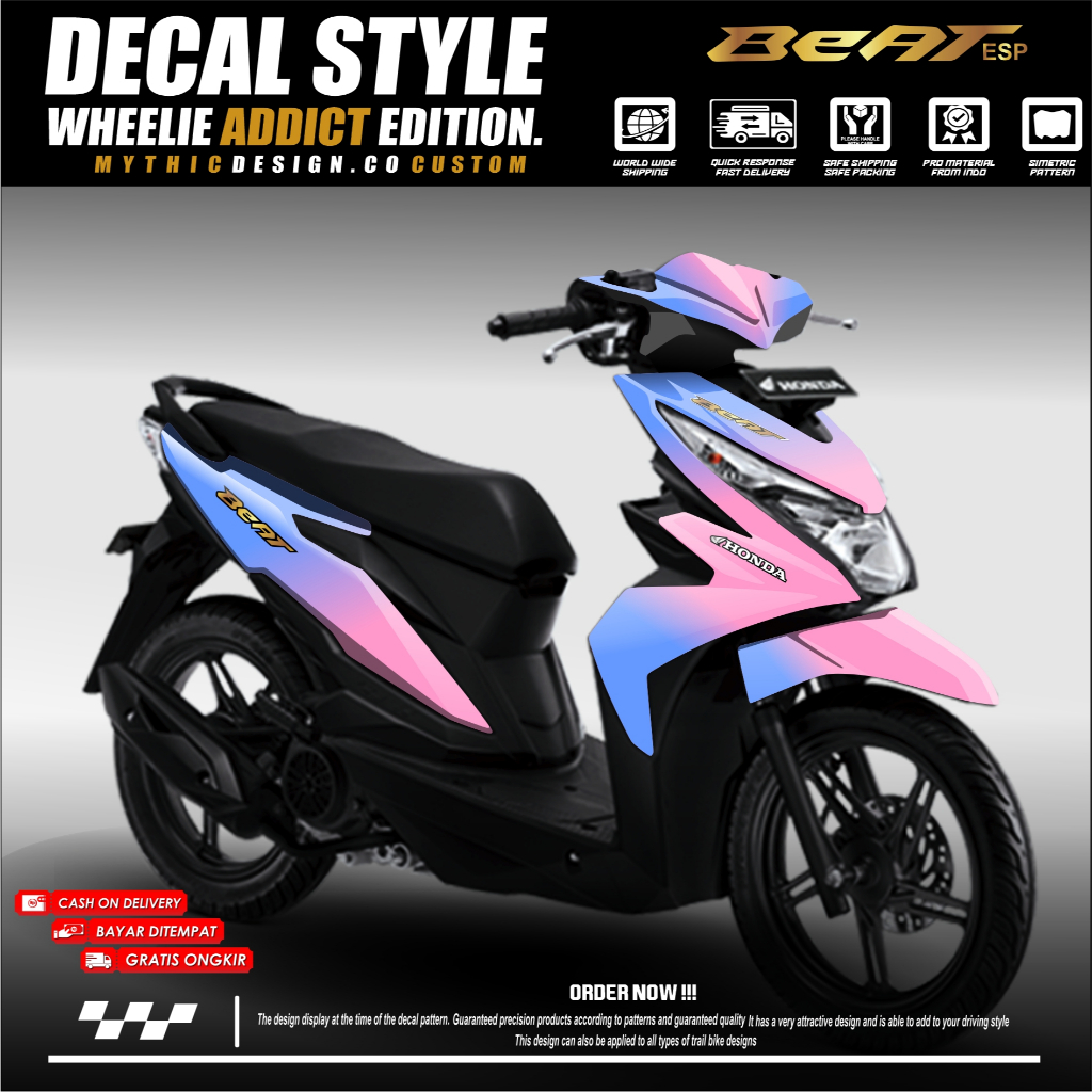 Jual Stiker Decal Full Body Beat fi Esp Beat Street 2016 2017 2018 2019 ...