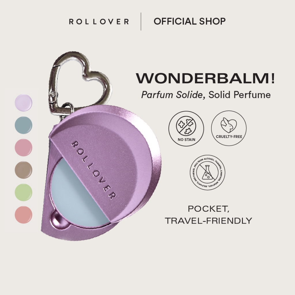 Jual Rollover Reaction - WONDERBALM! Solid Perfume Balm Fresh ...