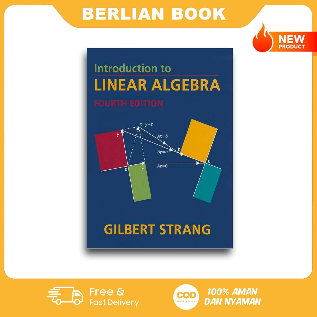 Jual Introduction to Linear Algebra by Gilbert Strang (English ...