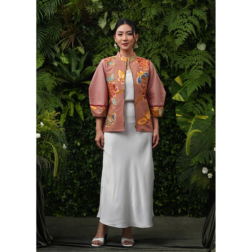 Jual NONA RARA - Lere Encim T4957, Baju kerja batik blouse wanita ...