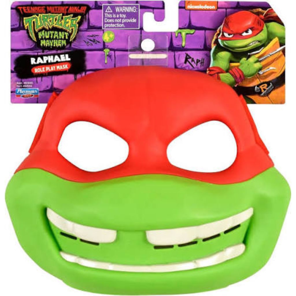 Jual TMNT Mask Michelangelo Mainan Topeng Ninja Turtles Warna Orange ...