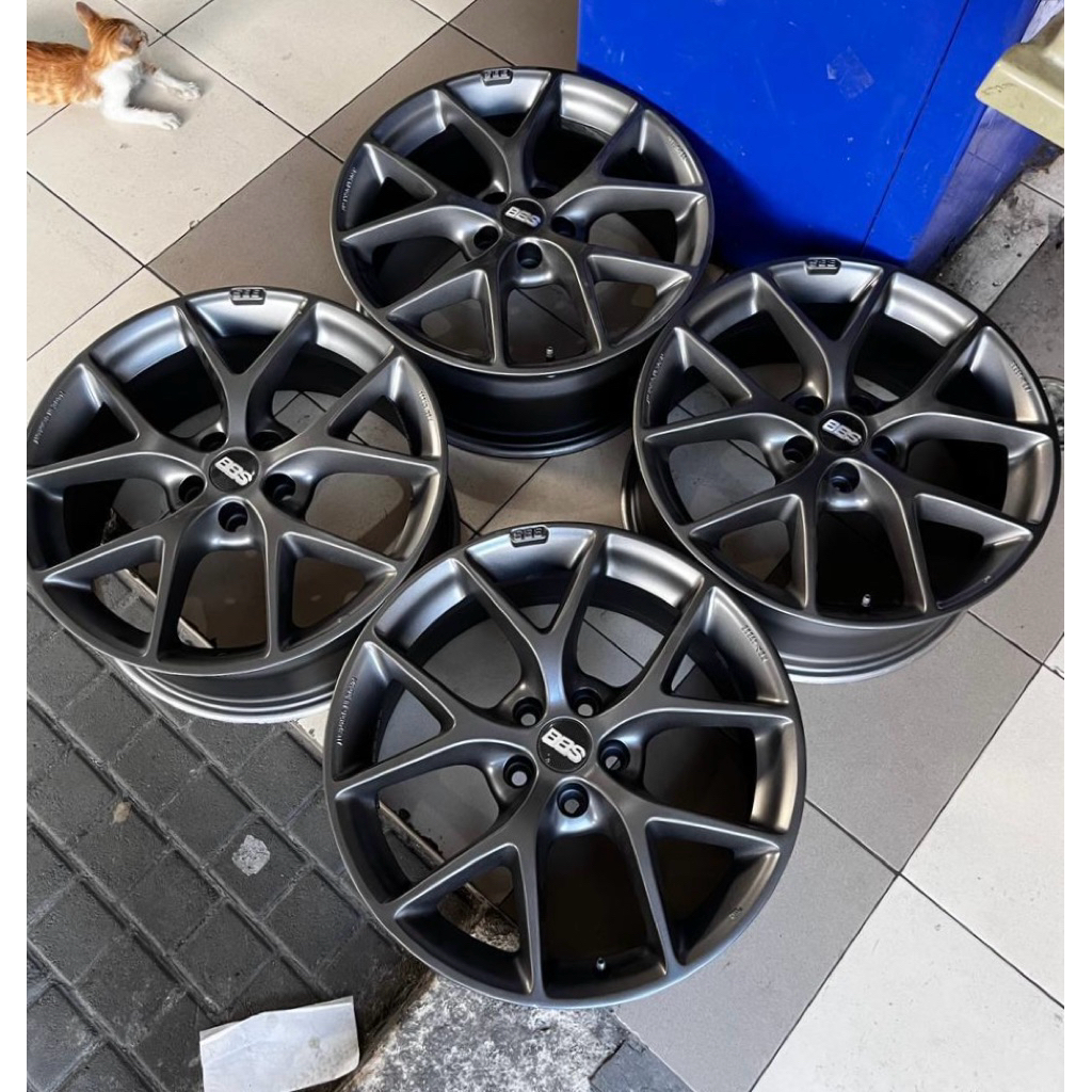 Jual Velg Original BBS SR Ring 18. Made in Germany. Lebar 8 et 42. Pcd ...