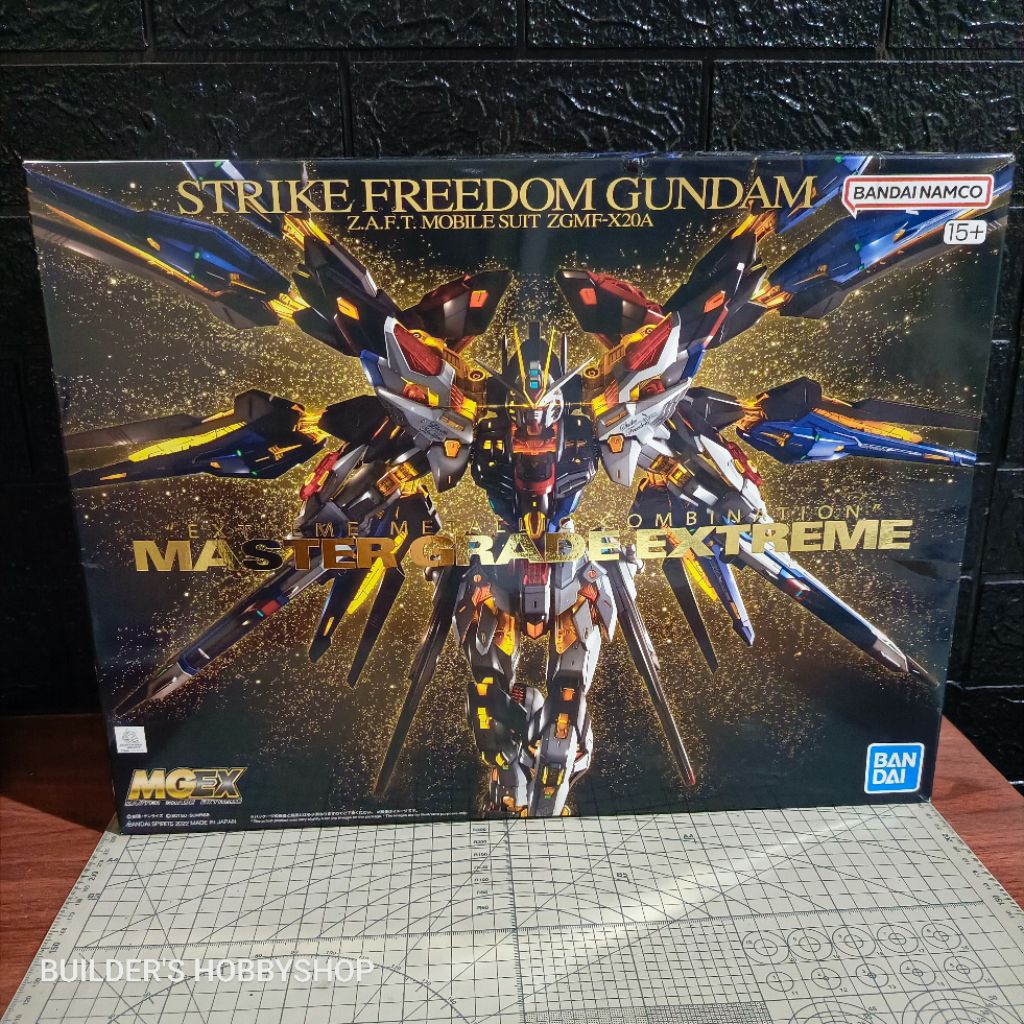 Jual BANDAI MGEX MG EX 1/100 MASTER GRADE EXTREME STRIKE FREEDOM GUNDAM ...