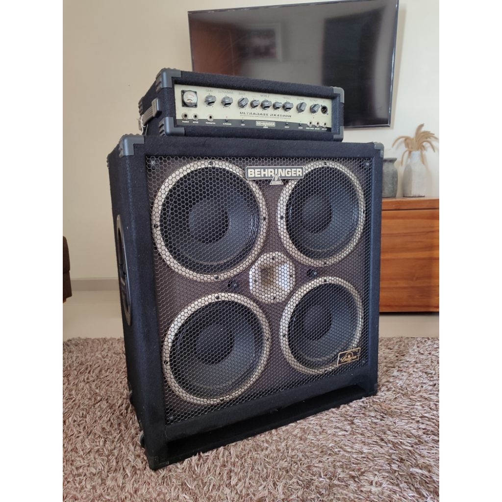 Jual Behringer Ultrabass BX4500H ampli bass Second Mulus | Shopee Indonesia