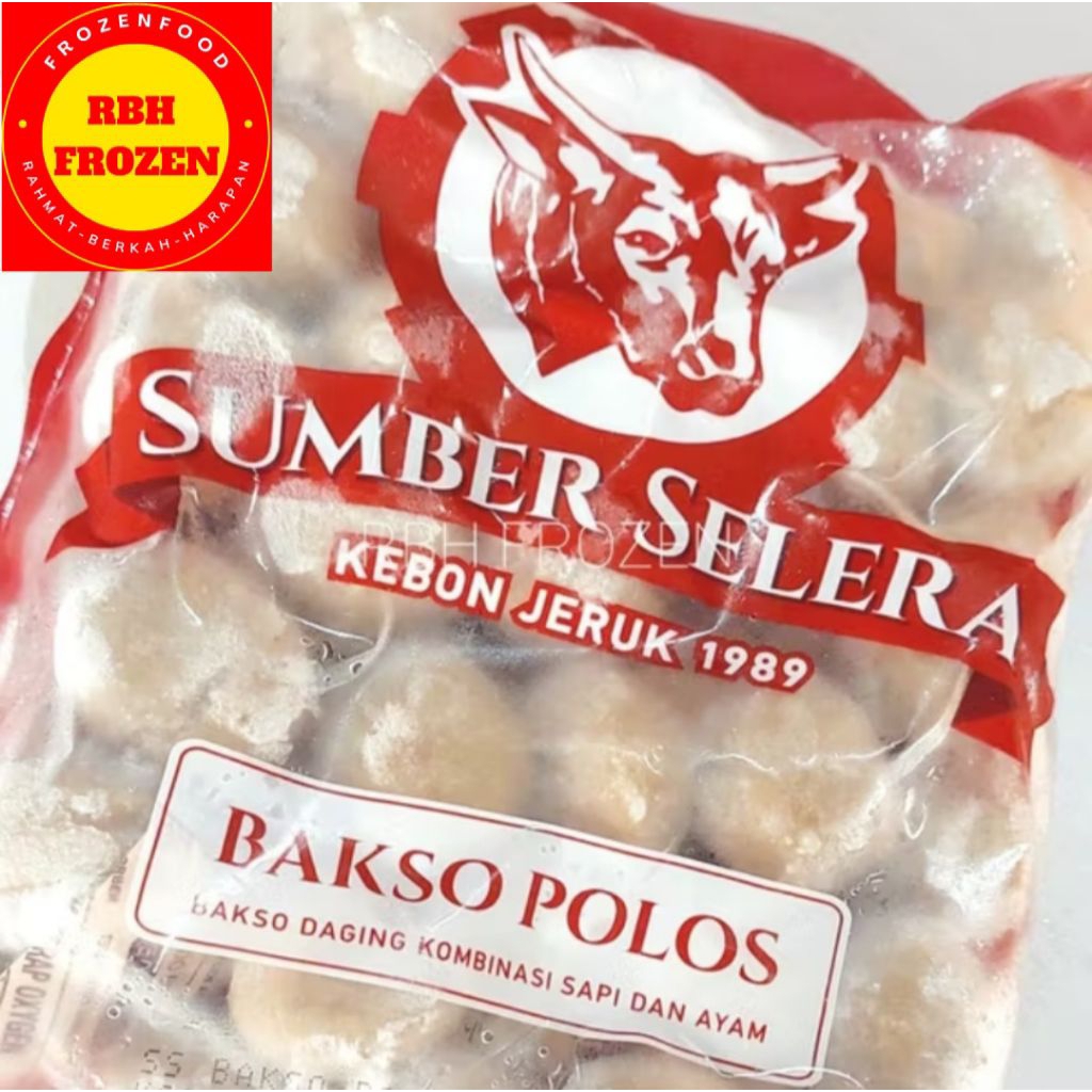 Jual Bakso Polos / Baso / Bakso Daging Kombinasi Sapi Dan Ayam / Bakso ...
