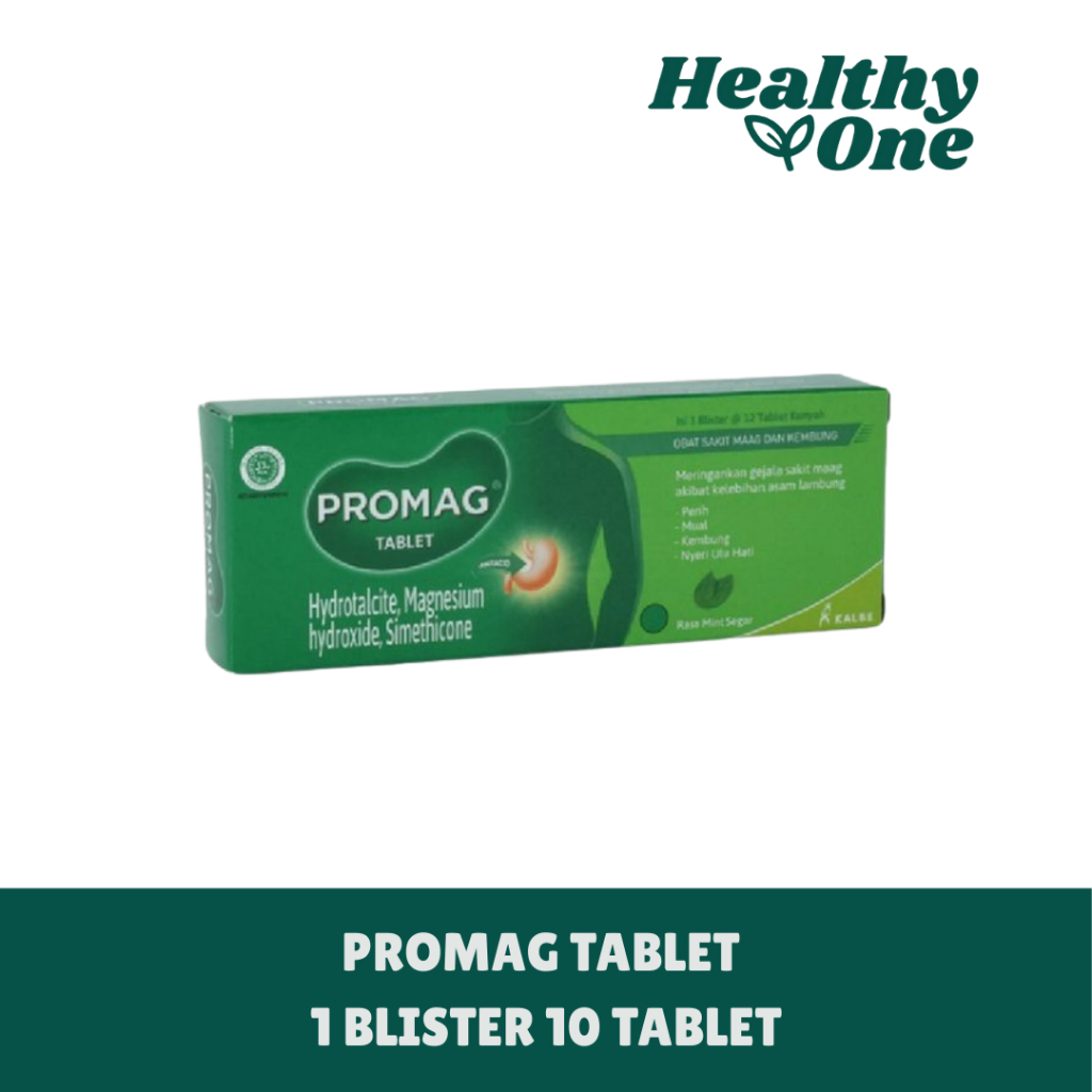 Jual PROMAG TABLET 1 BLISTER 10 TABLET | Shopee Indonesia
