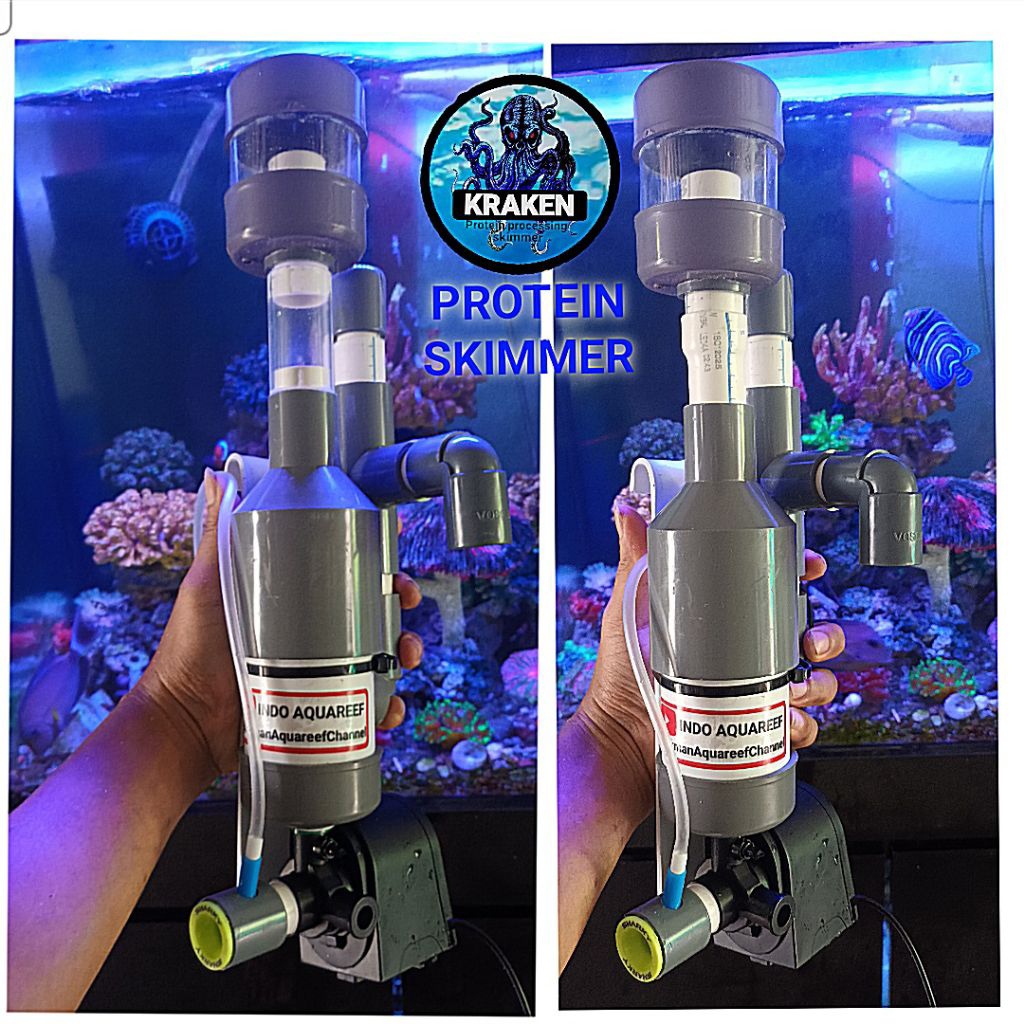 Jual PROMO PROTEIN SKIMMER DIY AQUARIUM LAUT NANO TANK POMPA 1600 ...