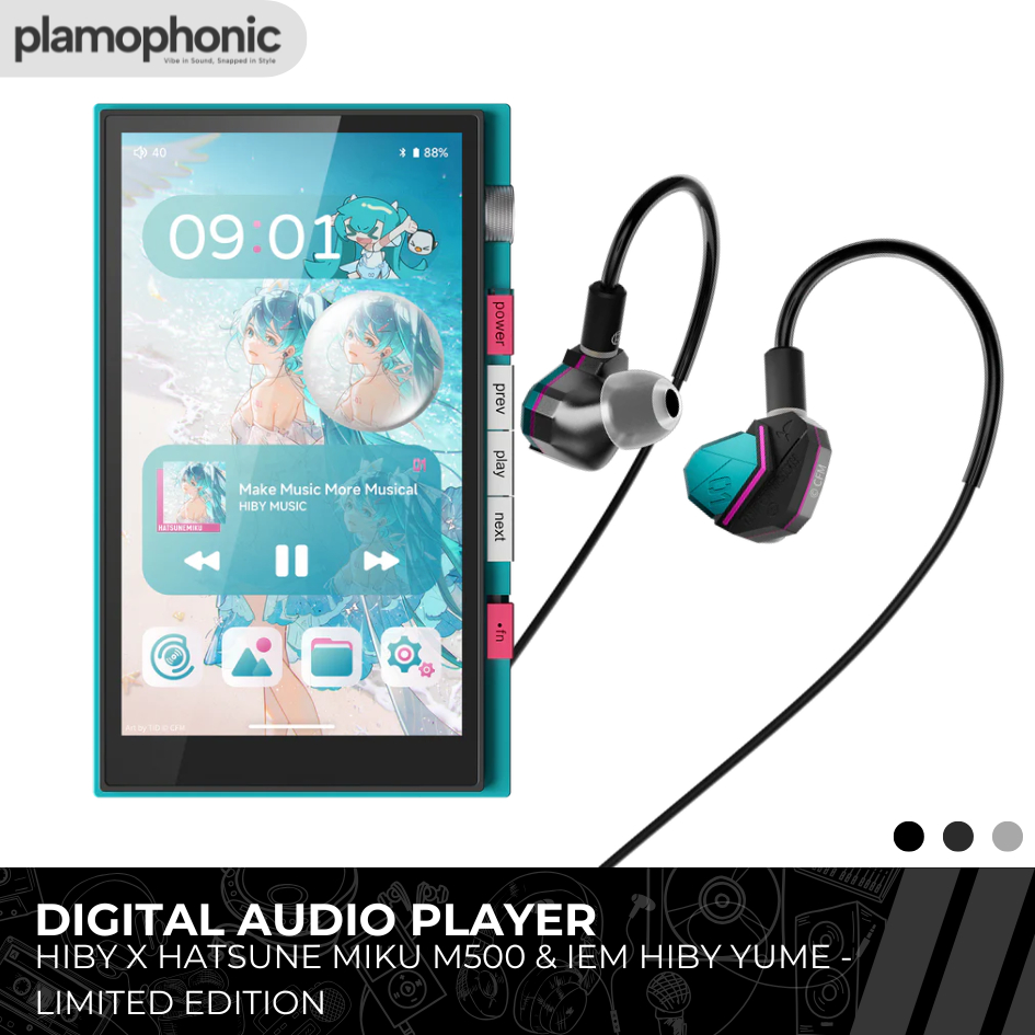 Jual Pre-Order DAP Hiby x Hatsune Miku M500 & IEM Hiby Yume - Limited ...