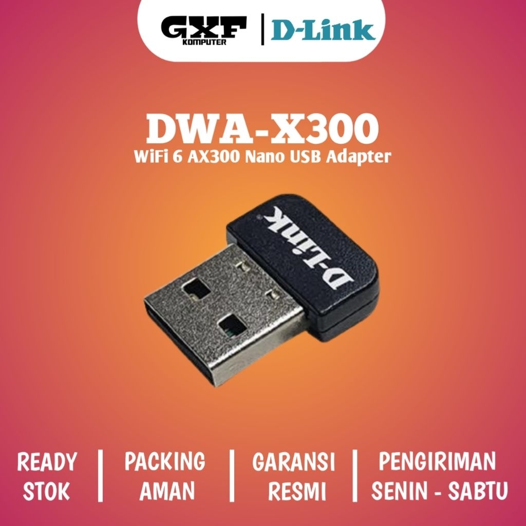 Jual D-LINK DWA-X300 Wireless AX300 WI-FI 6 Nano USB Adapter | Shopee ...