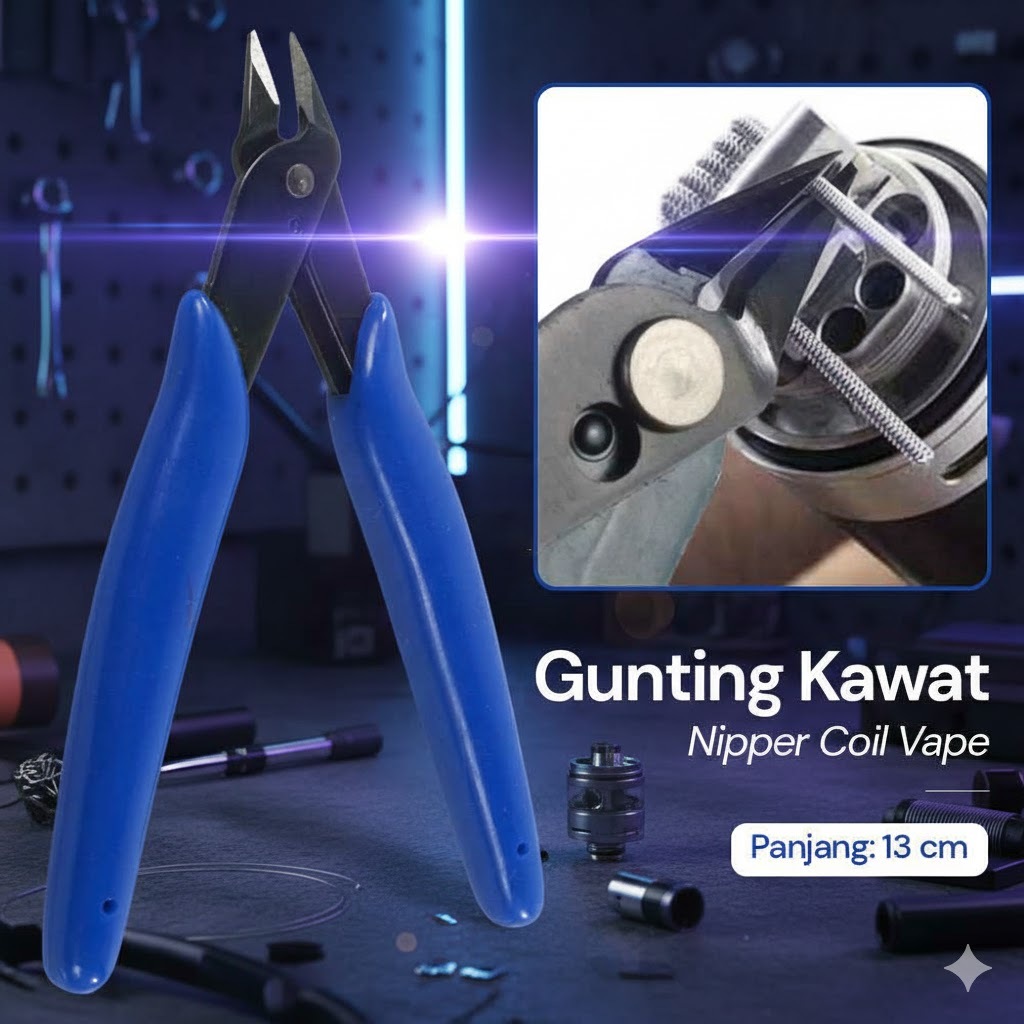 Jual Gunting Kawat Tang Potong Nipper Coil Vape Plier Wire Cutter - 170 ...