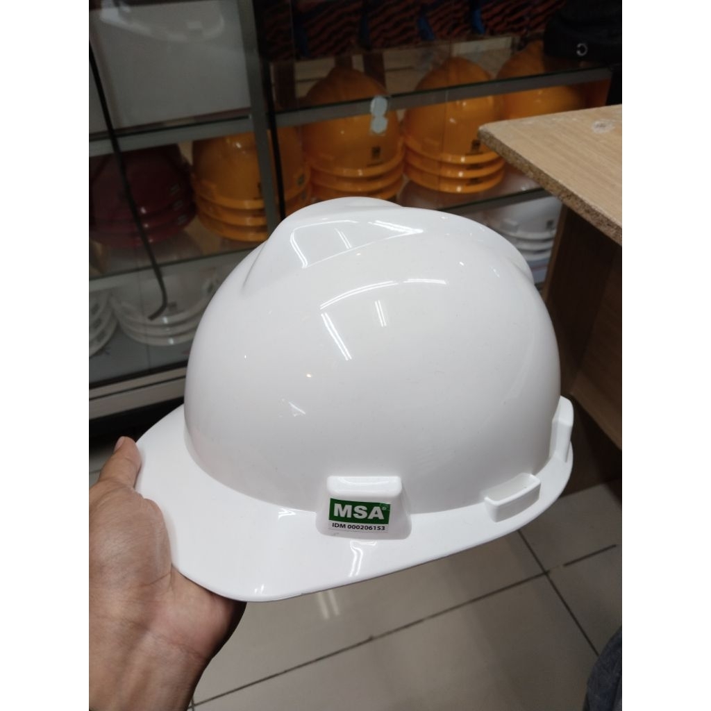 Jual HELM MSA LOKAL/HELM PROYEK/HELM SAFETY/BATOK HELM MSA | Shopee ...