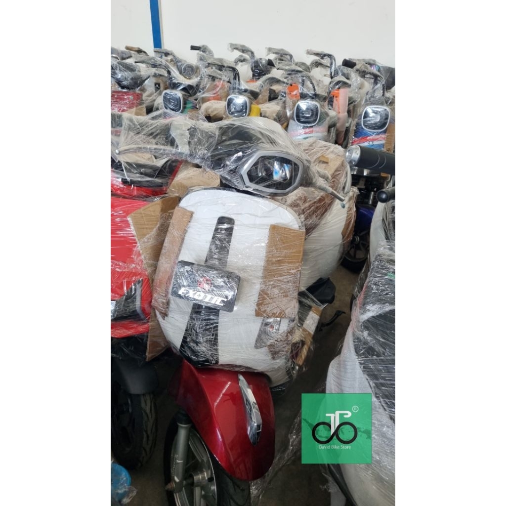 Jual Sepeda Motor Listrik Exotic Sprinter Prime AT PRO LX Vespa TERBARU ...