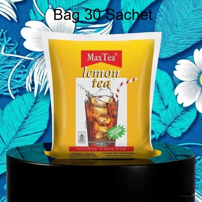 Jual Max Lemon Tea BAG 30pcs teh lemon rasa lemon segar | Shopee Indonesia