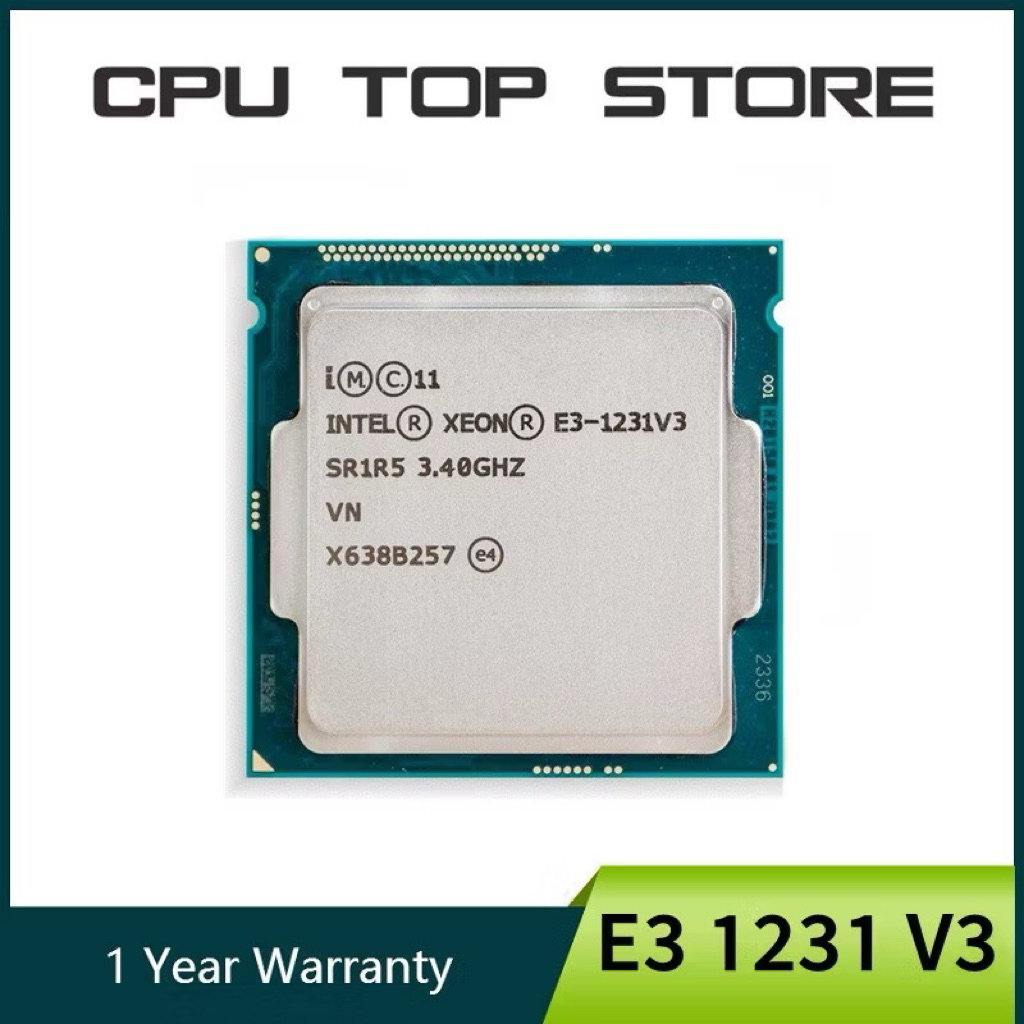 Jual Intel Xeon E3 1231 V3 3.4GHz Quad-Core LGA 1150 CPU Processor ...
