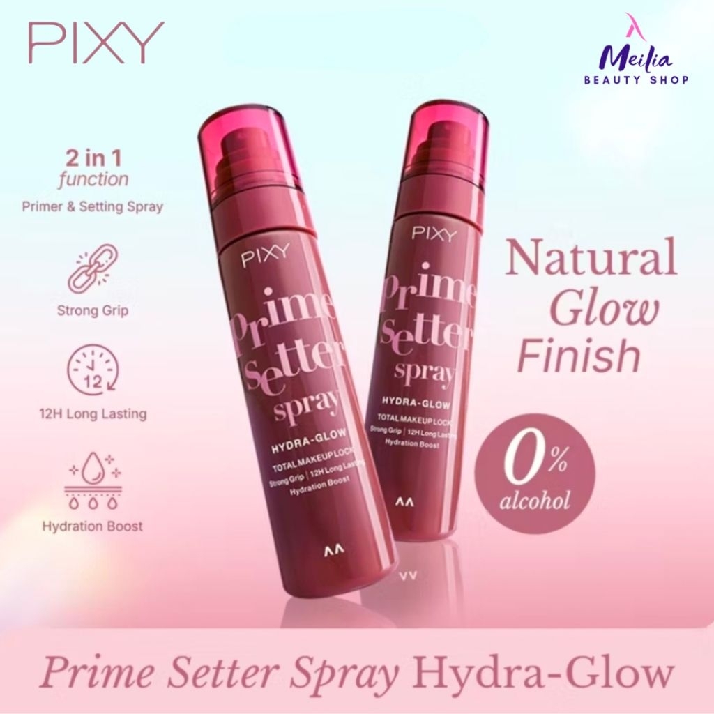 Jual PIXY Prime Setter Spray Hydra Glow Total Makeup Lock 60ml | Shopee ...