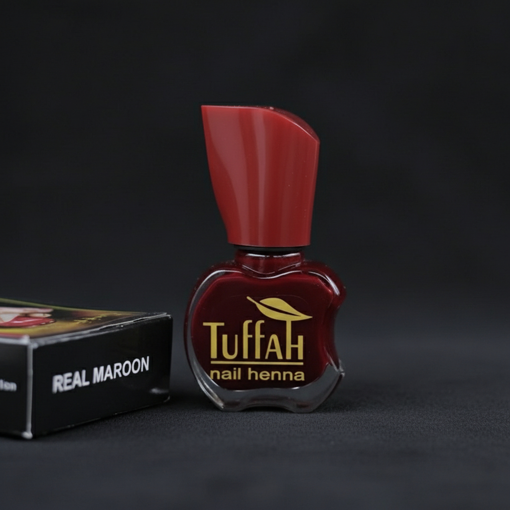 Jual Tuffah Nail Henna Maroon Halal dan sah untuk sholat | Shopee Indonesia