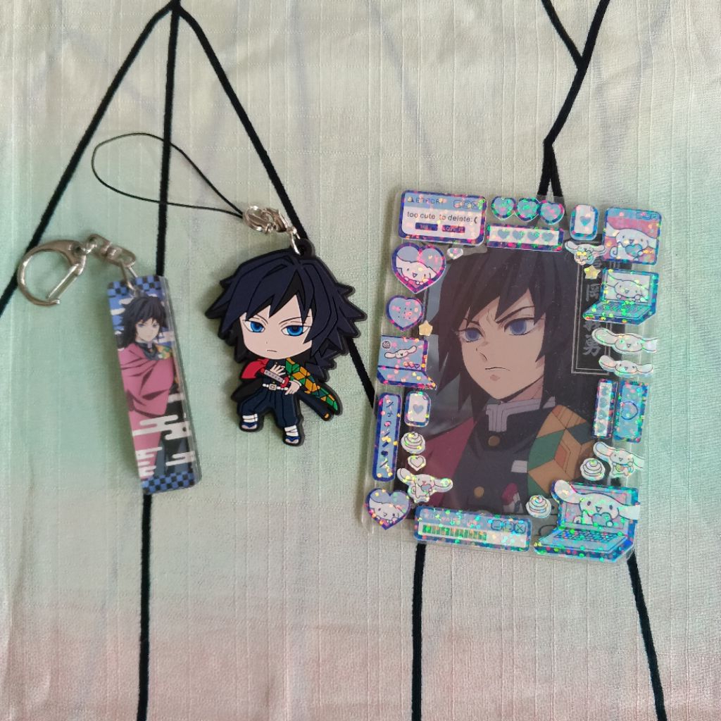 Jual Original Merch Demon Slayer Kimetsu no yaiba Giyuu Tomioka Pin ...