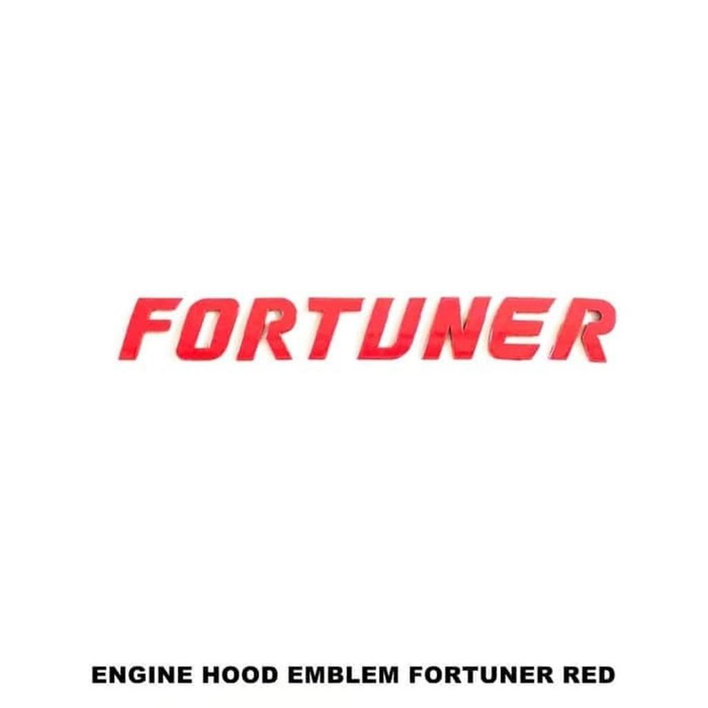 Jual Emblem Kap Mesin Fortuner Emblem Engine Hood Toyota Fortuner ...