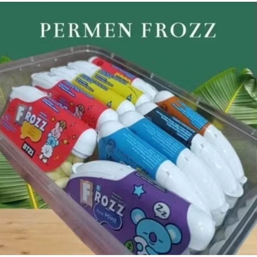 Jual Paket Permen FROZZ BT21. Satu paket isi 10 kotak.LIMITED EDITION ...