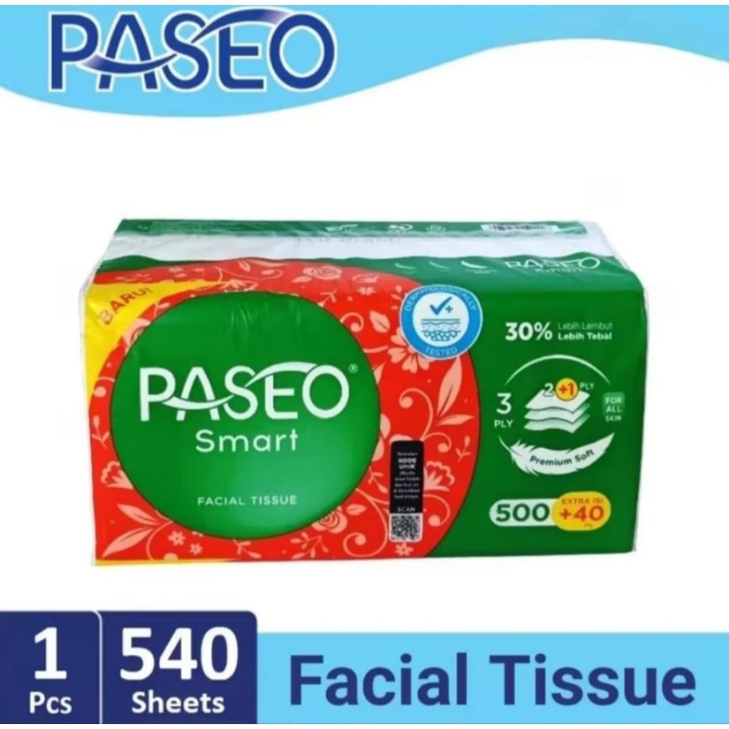 Jual Tisu Paseo Smart 540 Sheets Promo (BISA COD) | Shopee Indonesia